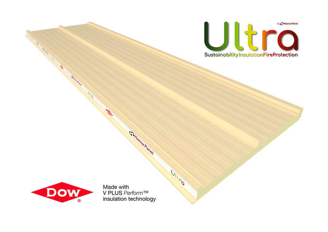 Panel de cubierta CUB 3GR ULTRA - Hiansa